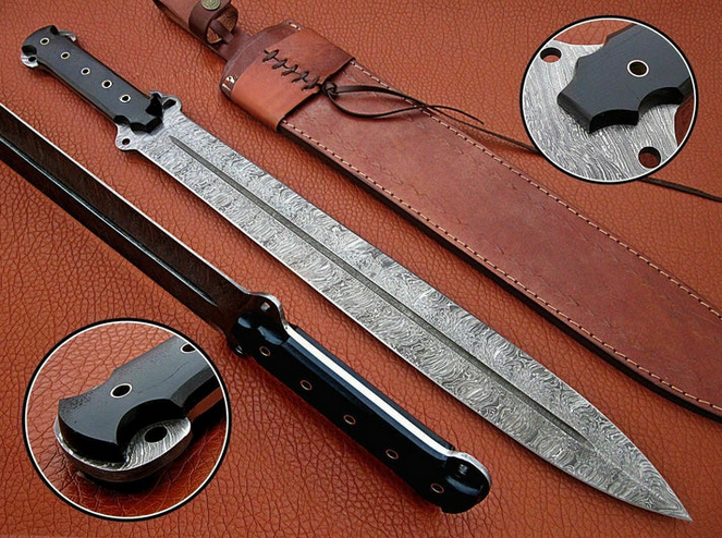 Customized Handmade Moqen Damascus Steel Sword – Valyrian Blade